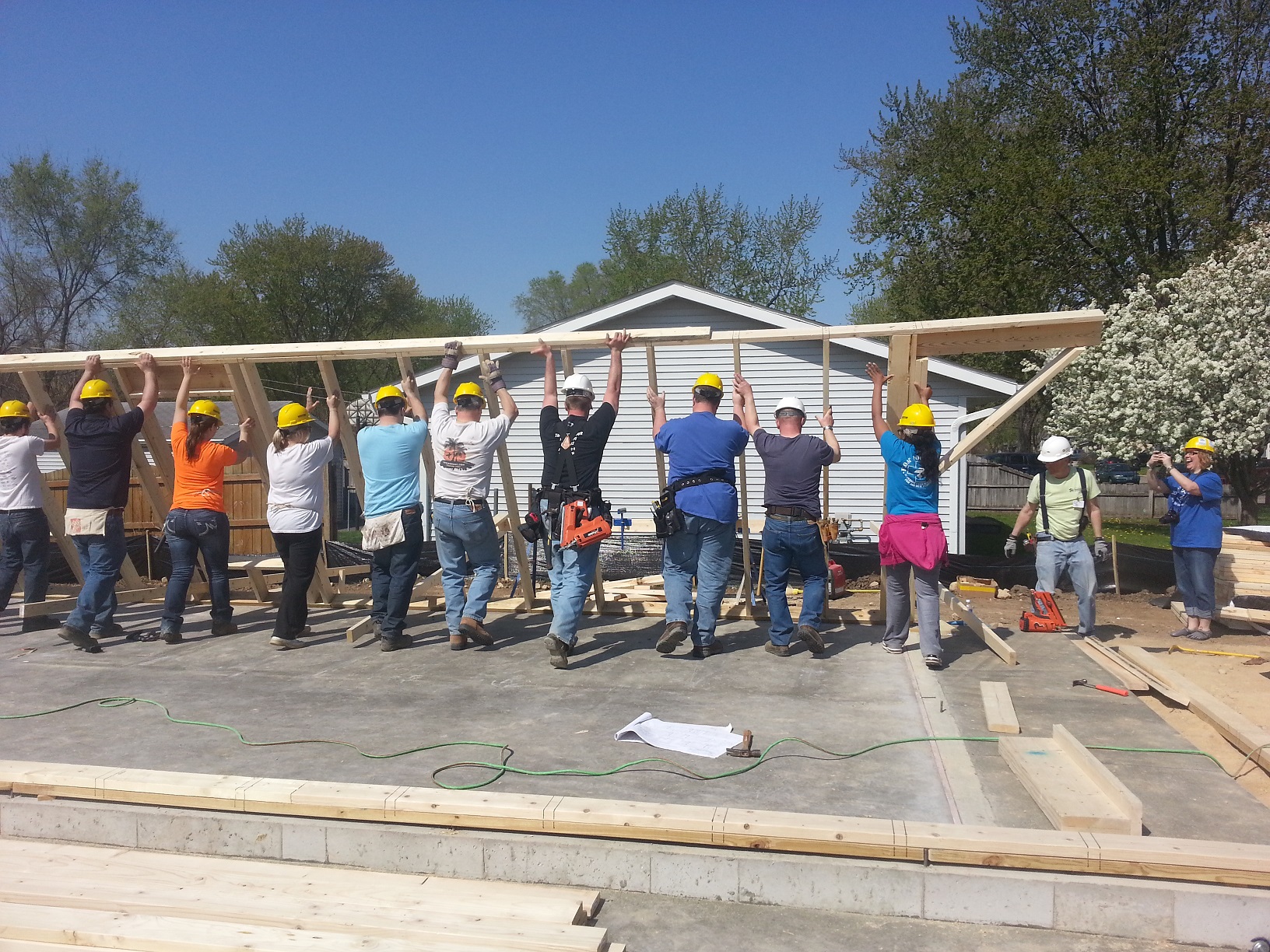 Field Partners with Habitat for Humanity